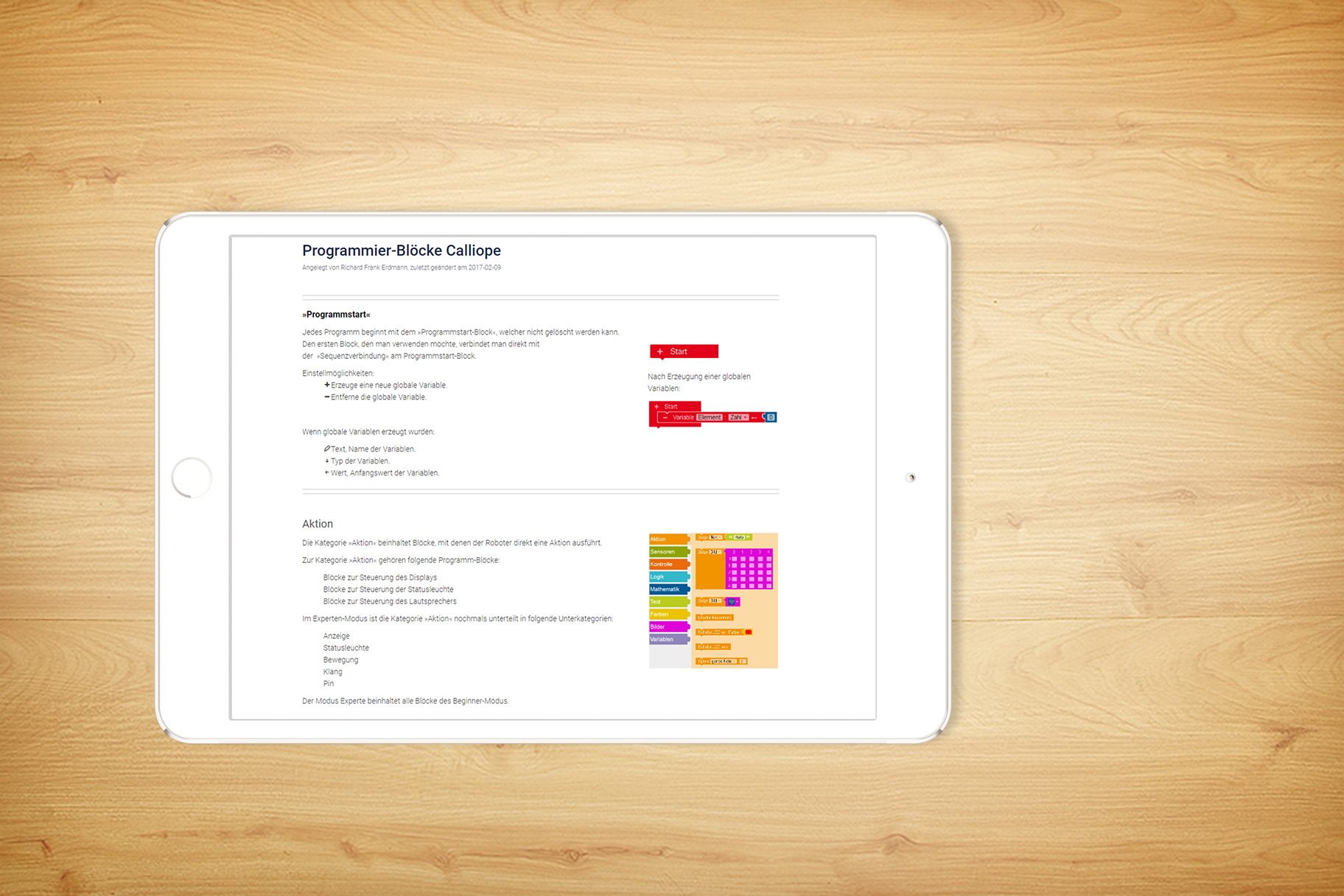 Open Roberta: Programmieren mit dem Calliope mini - DigiBitS - DigiBitS