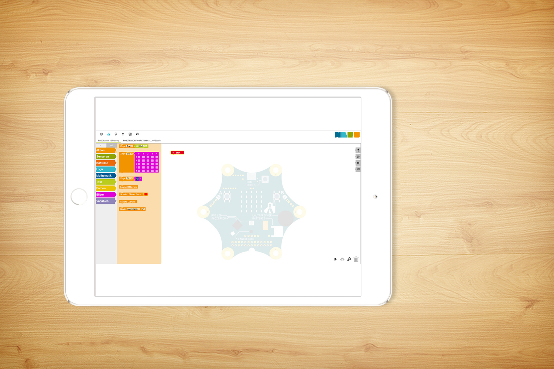 Programmieren lernen mit NEPO - DigiBitS - DigiBitS