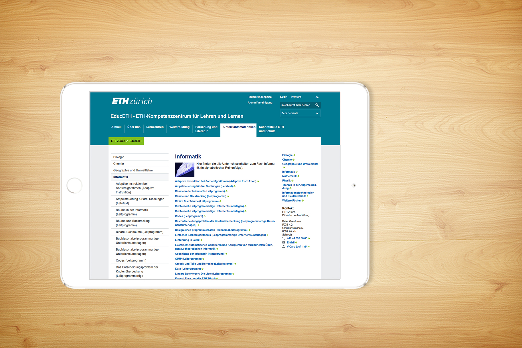 Unterrichtseinheiten für den Informatikunterricht - DigiBitS - DigiBitS